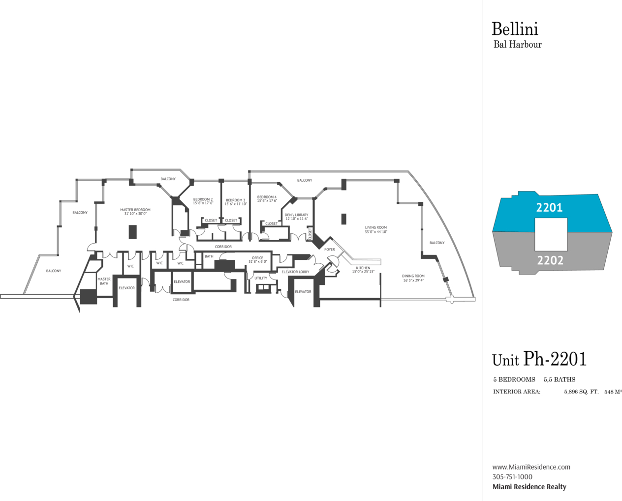Bellini Apartments for Sale and Rent in Bal Harbour, Florida. Miami ...