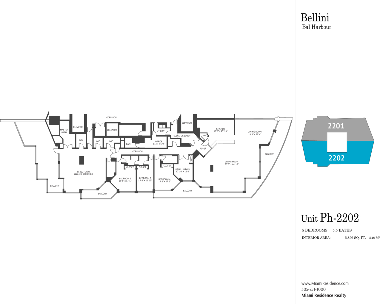 Bellini Apartments for Sale and Rent in Bal Harbour, Florida. Miami ...