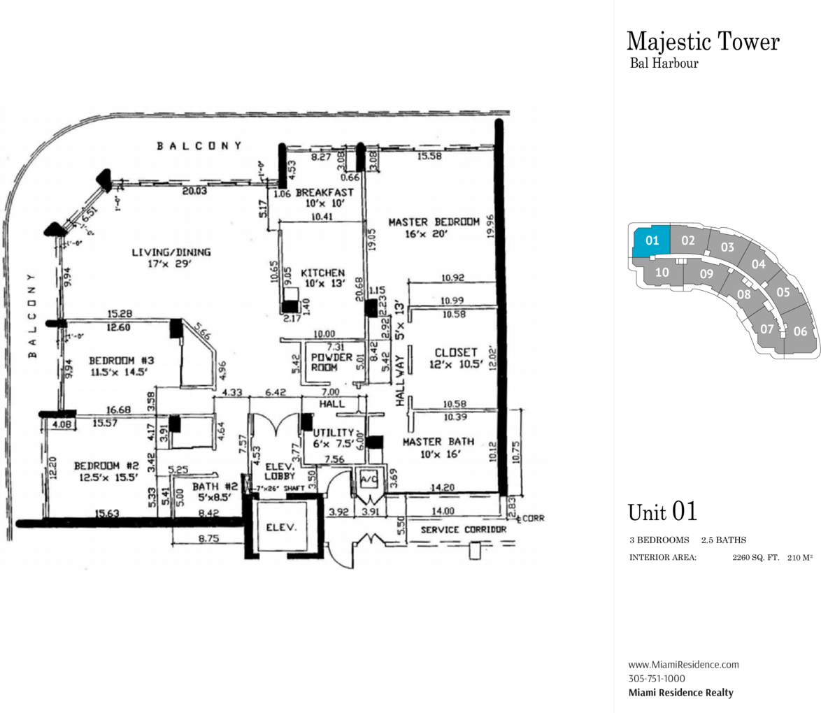 Majestic Tower Condominiums in Bal Harbour, Florida for Sale and Rent ...