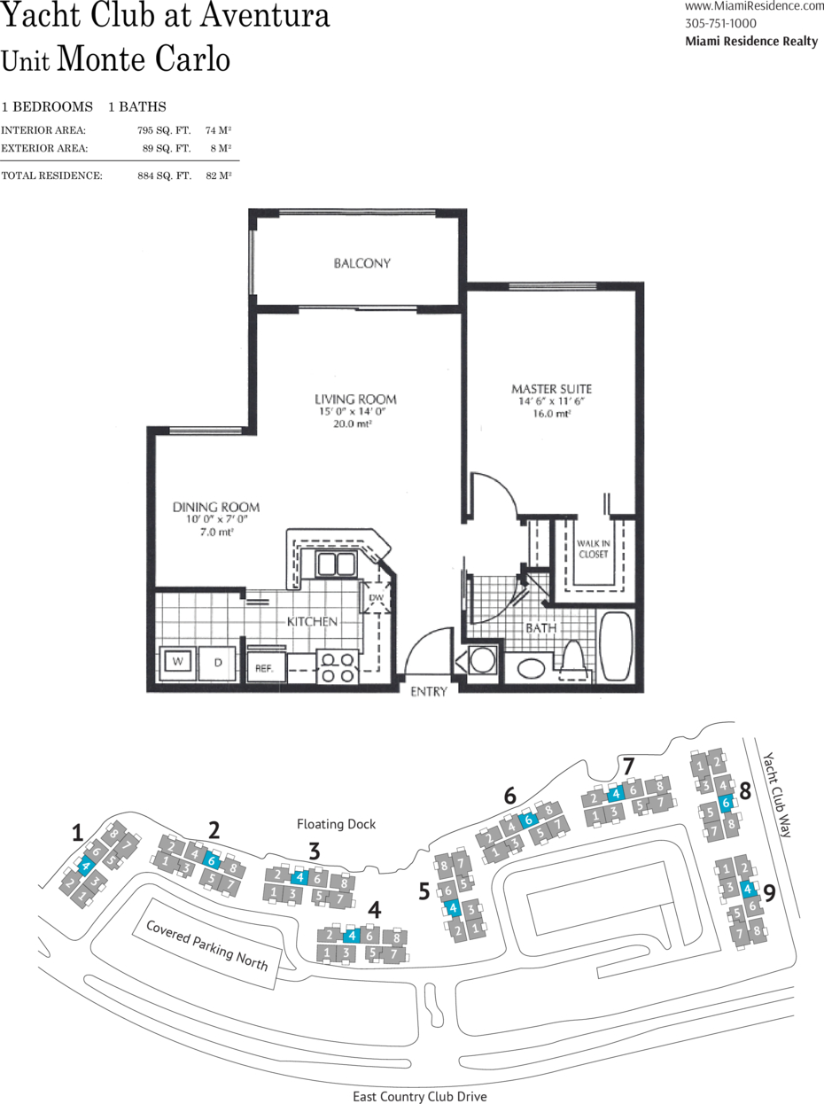 Yacht Club Aventura Floor Plans | Viewfloor.co
